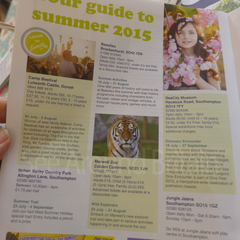 Marwell Zoo. Open Daily. Admission charged - See Around Britain