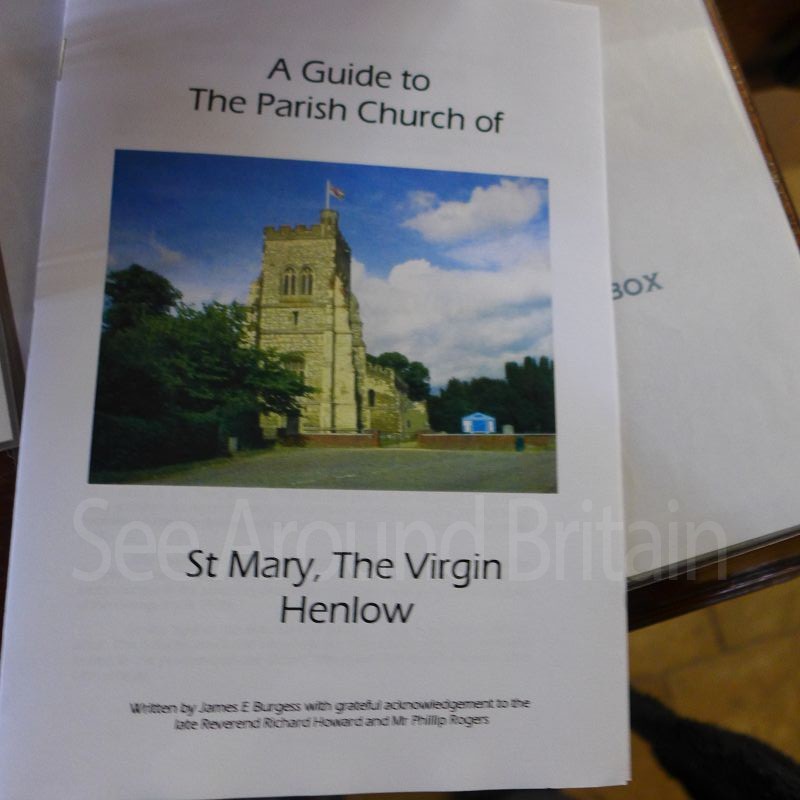 Pictures of St Mary's Church, Henlow. Open Mon, Wed, Fri, Sat. Free ...
