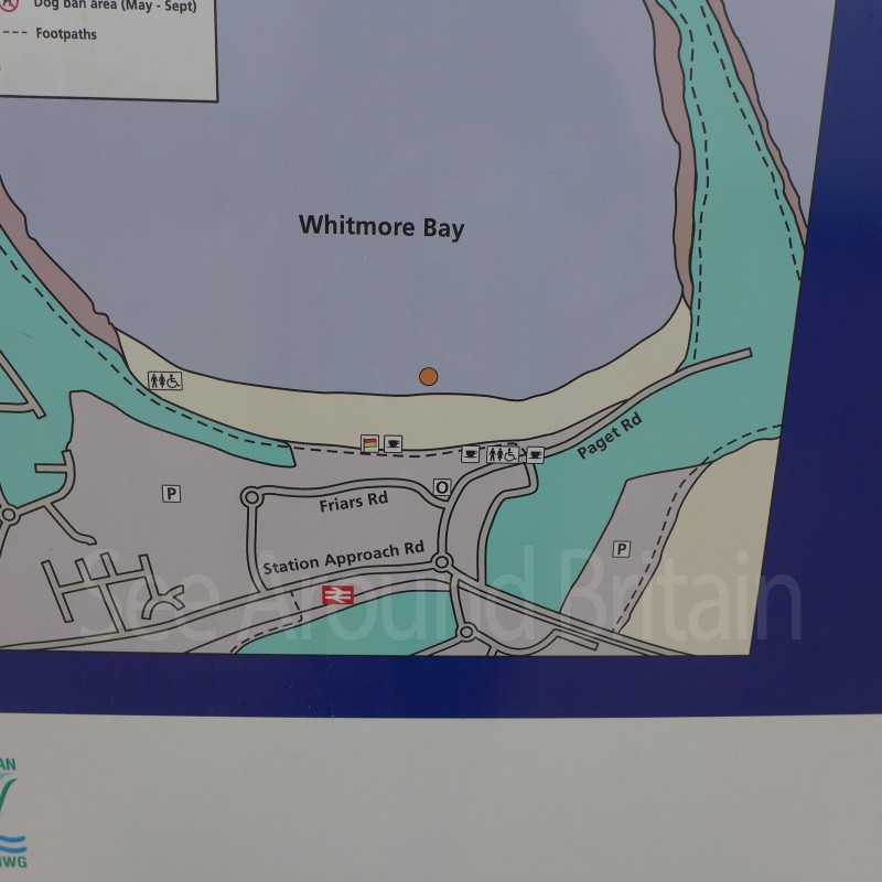 Barry Island Promenade, Beach and Pleasure Park, Barry, Wales. Open ...